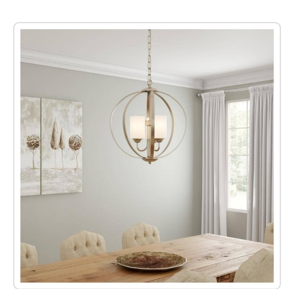hampton bay | Other | Hampton Bay Findlay 3 Light Chandelier | Poshmark